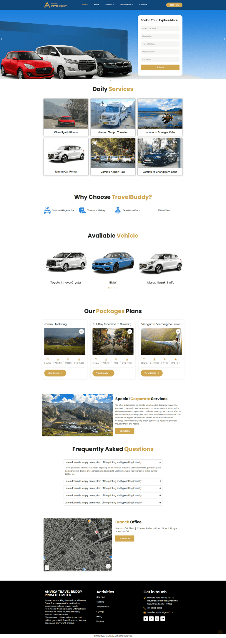 Travel Buddy - Dight Infotech (OPC) Pvt. Ltd.